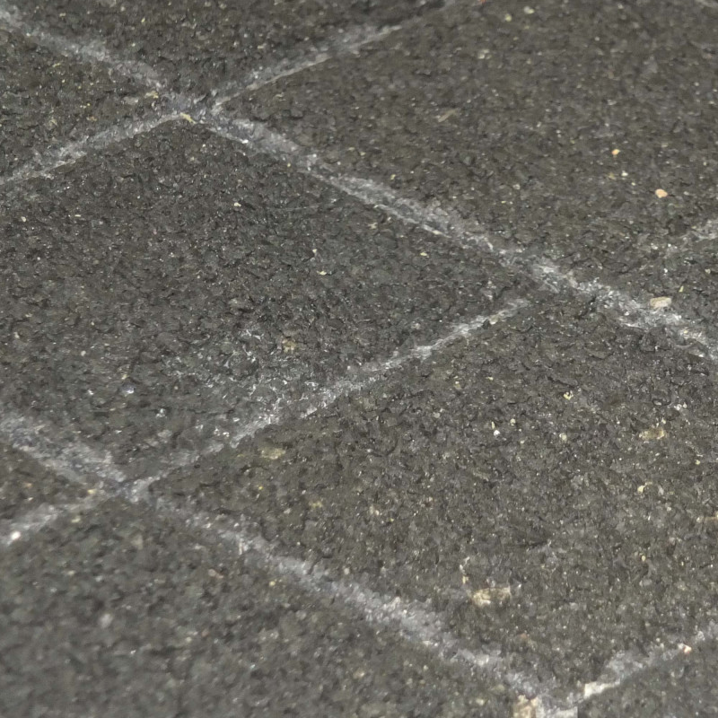 Pavé Drainant Basalte en Béton 12 x 12 x 6 cm