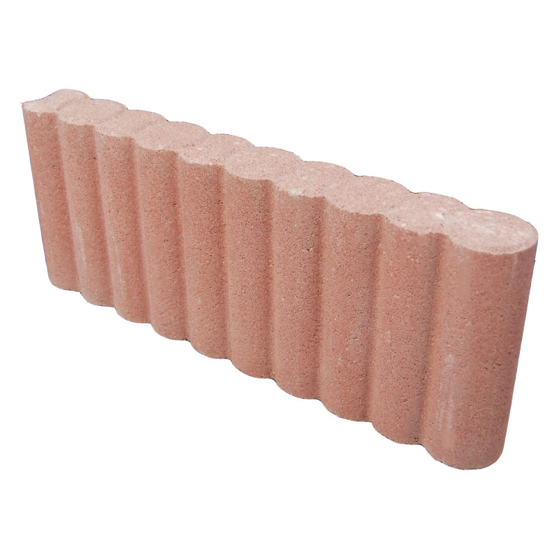 Bordure de jardin : pelouse, allée, massif | Pierre, bois, acier