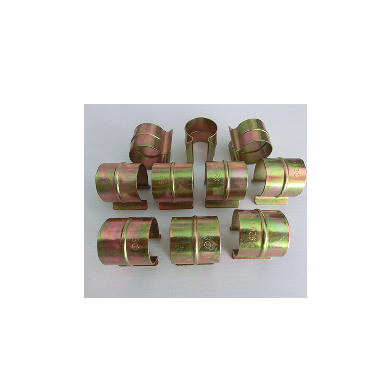 Pack 10 Clips Acier pour Serres de Jardin en Polyéthylène – Diamètre :32mm