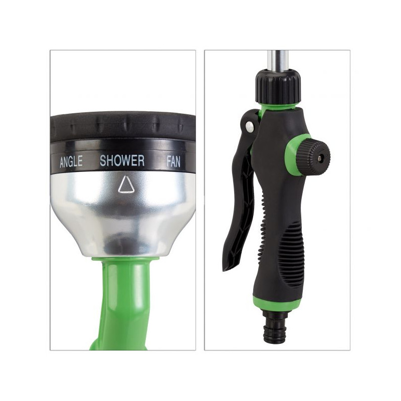 Lance Arrosage 9 jets avec Régulation du Débit et Poignée Ergonomique ...