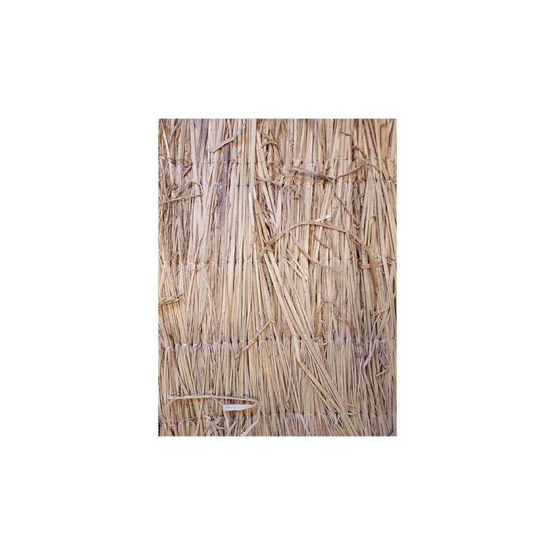 Paillon Biodégradable Naturel en Paille de Riz Cousue 1 x 1,5 m ...