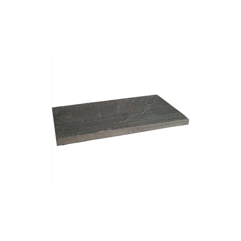 Dalle en Ardoise finition naturelle pour Terrasse - 60 x 30 x 3 cm Dalle en Ardoise finition naturelle pour Terrasse - 60 x 30 x 3 cm